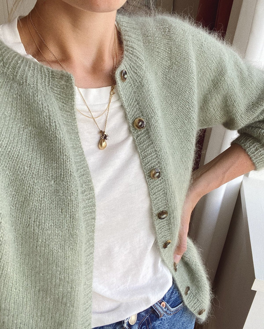 Novice cardigan - mohair edition – Lilla garnbutiken